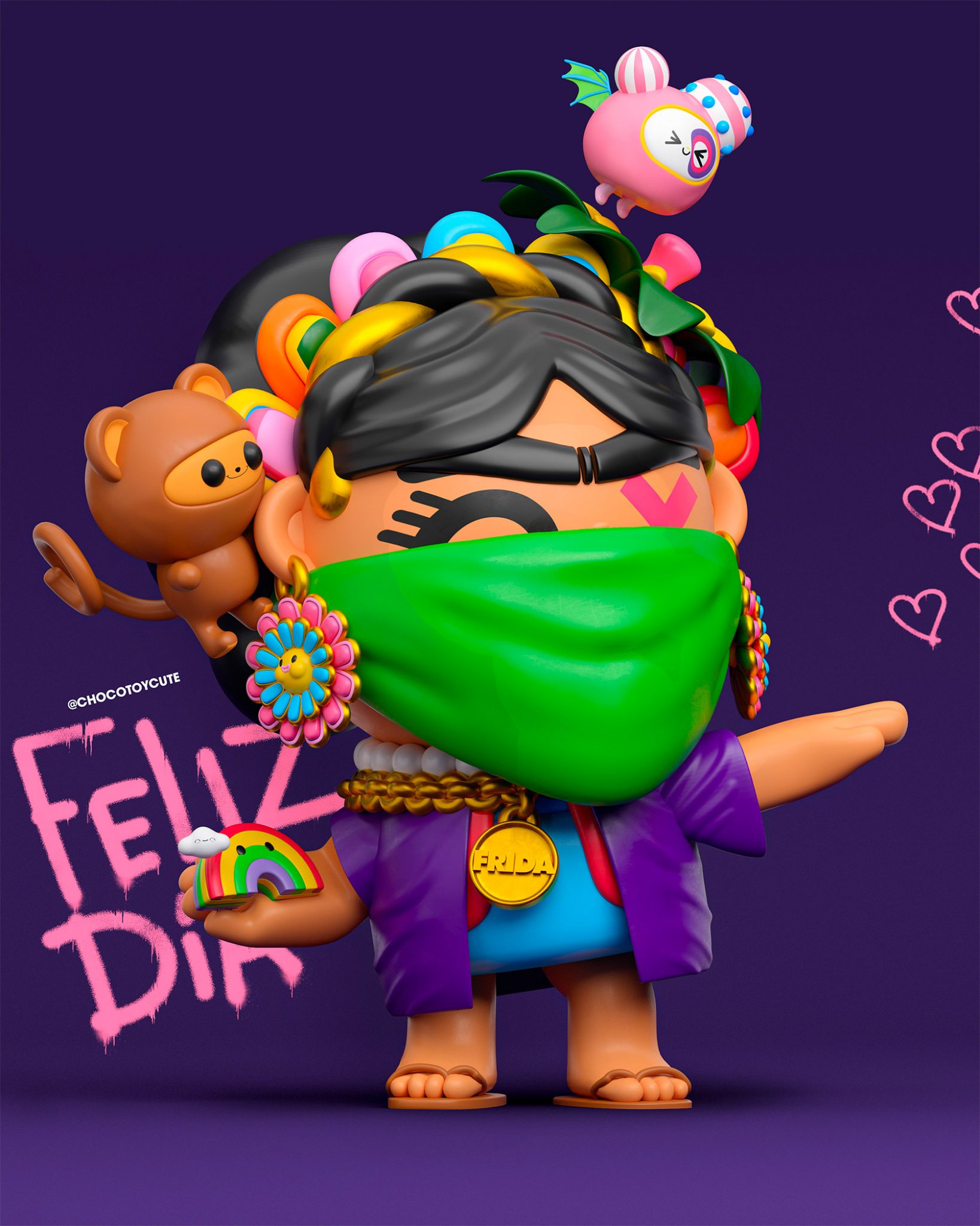 Art Toys & Character Design by ChocoToy | Daily design inspiration for ...