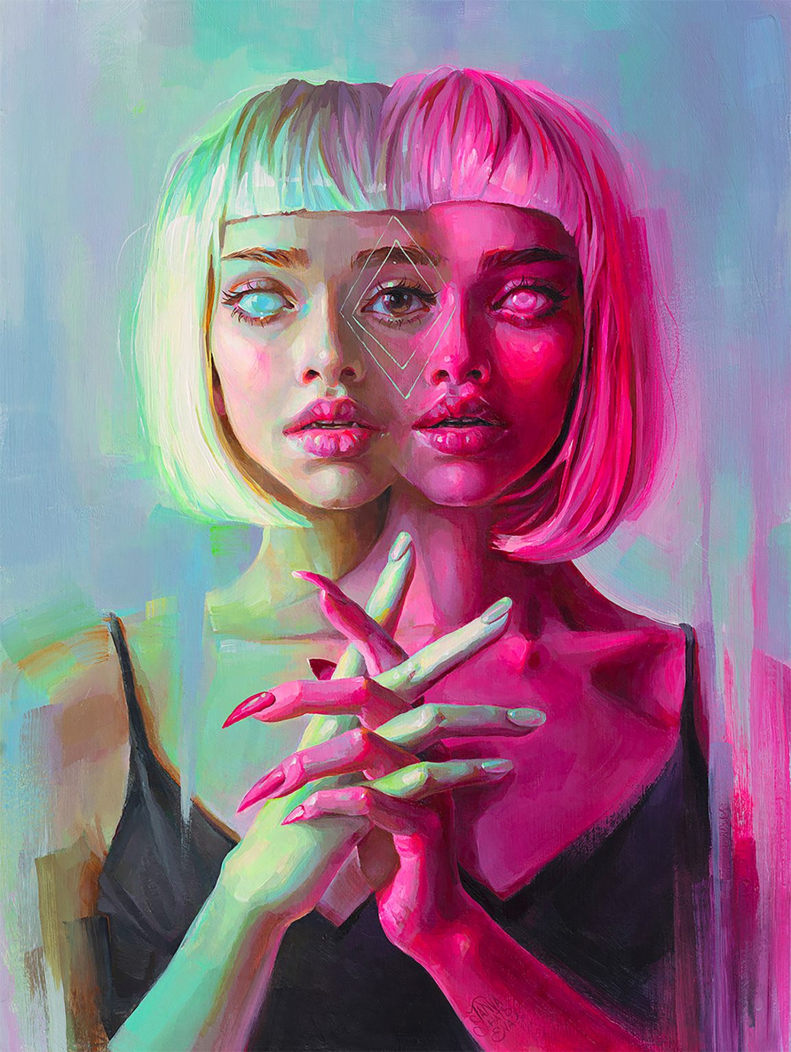 Surreal Acrylic on Canvas Paintings by Eva Gamayun | Daily design inspiration for creatives ...