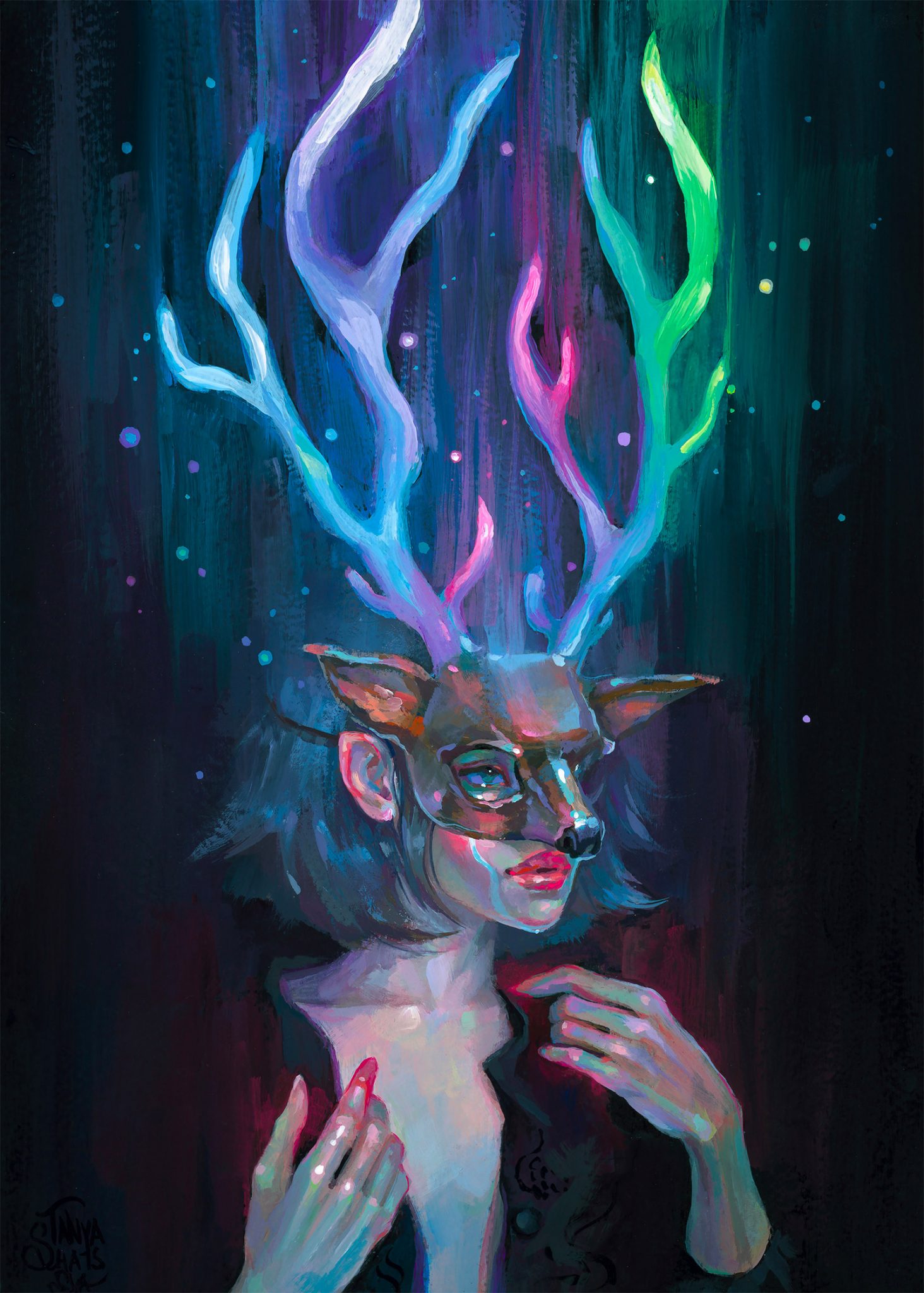 Surreal Acrylic on Canvas Paintings by Eva Gamayun | Daily design inspiration for creatives ...