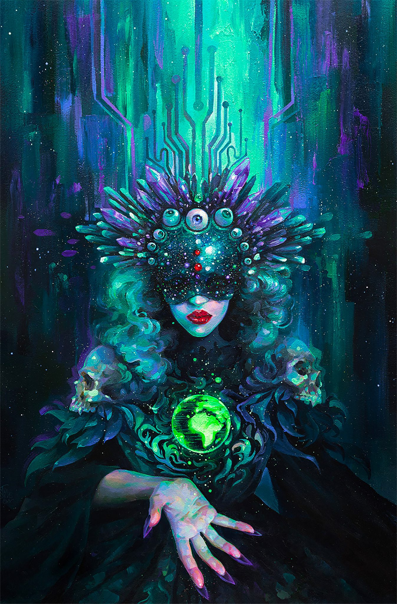 Surreal Acrylic on Canvas Paintings by Eva Gamayun | Daily design inspiration for creatives ...