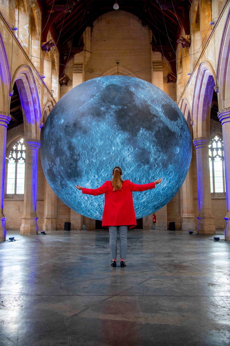 Museum of the Moon by Luke Jerram | Daily design inspiration for ...