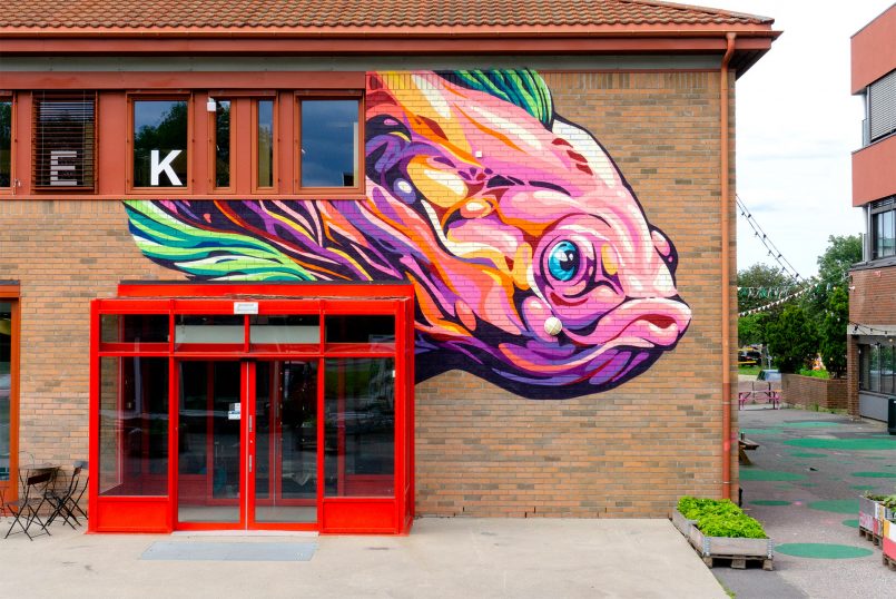 Colorful Murals & Street Art by Skurktur | Daily design inspiration for ...