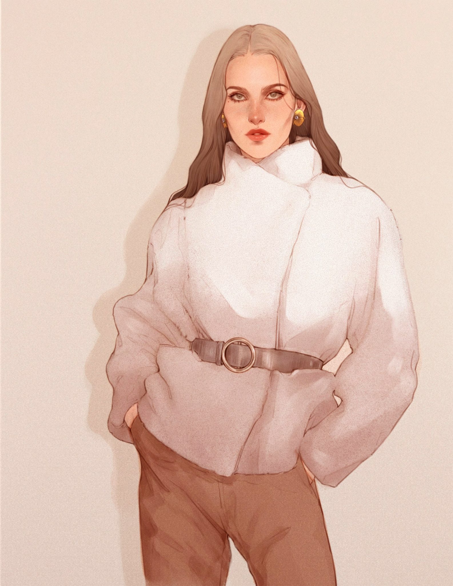 Girls: Fashion & Beauty Illustrations by Alex Tang | Daily design ...