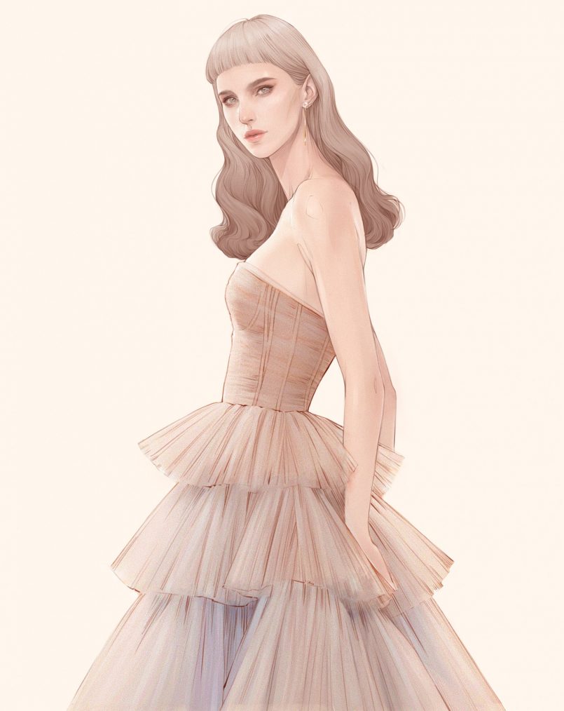 Girls: Fashion & Beauty Illustrations by Alex Tang | Daily design ...