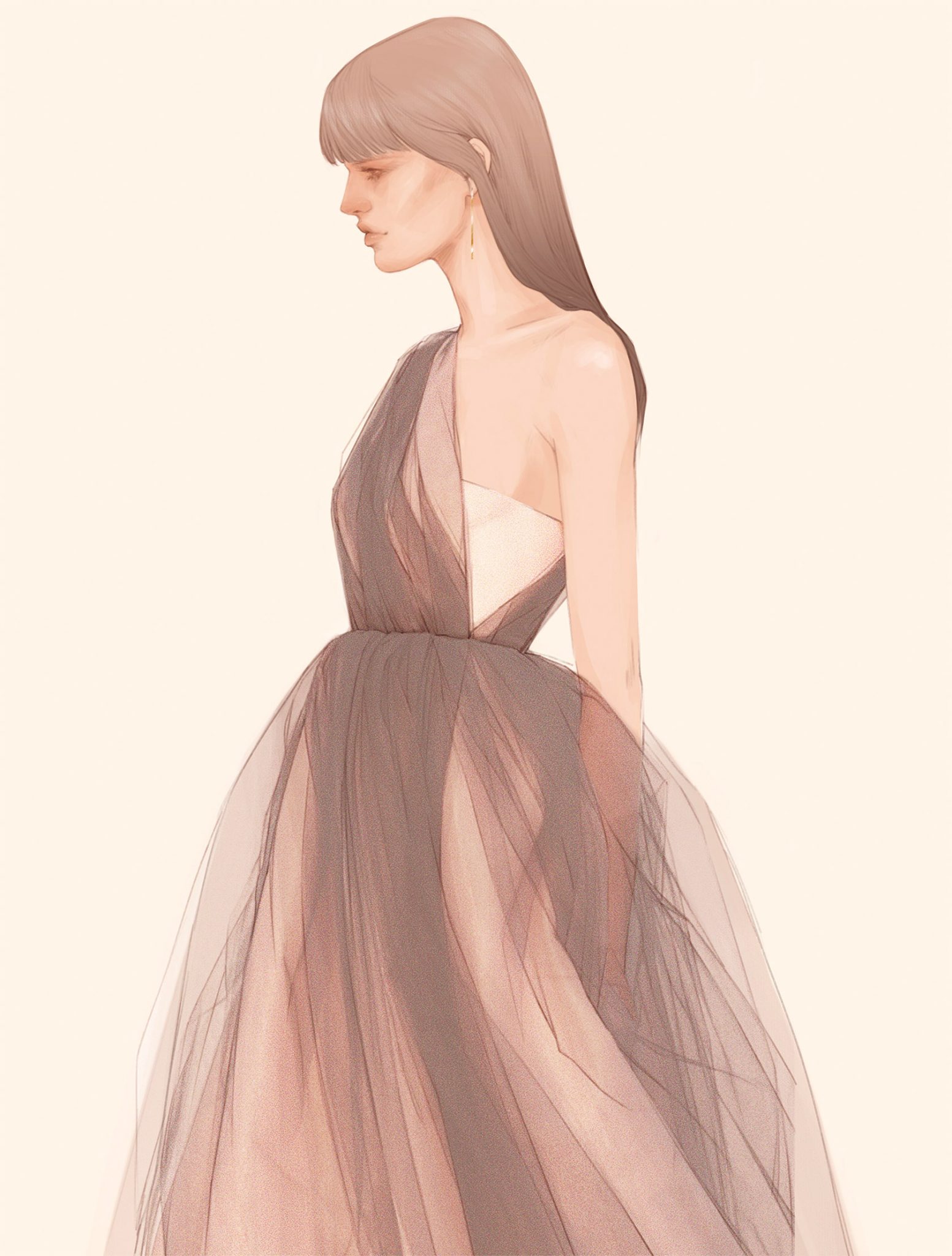 Girls: Fashion & Beauty Illustrations by Alex Tang | Daily design ...