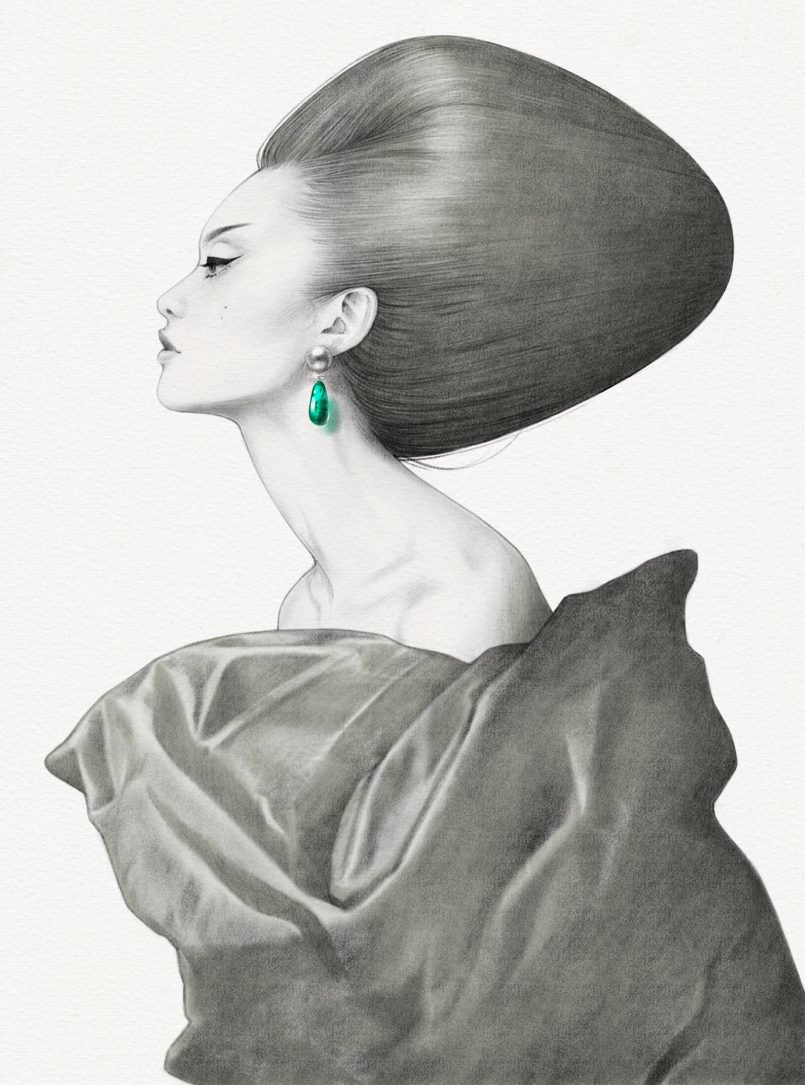 Girls: Fashion & Beauty Illustrations by Alex Tang | Daily design ...