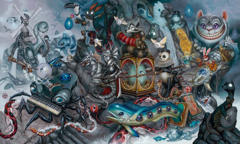 Surreal Acrylic Paintings by Greg Simkins | Daily design inspiration ...
