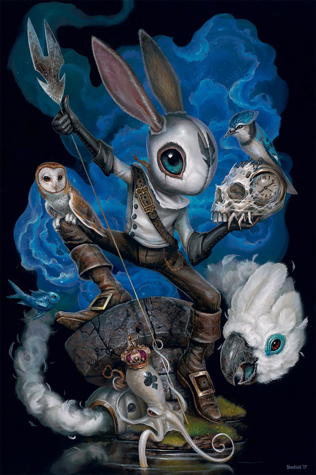 Surreal Acrylic Paintings by Greg Simkins | Daily design inspiration ...