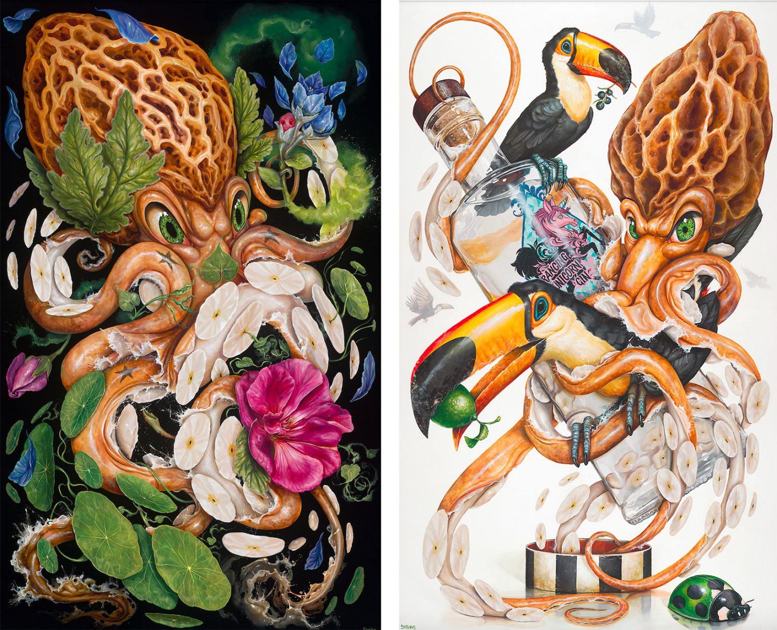 Surreal Acrylic Paintings by Greg Simkins | Daily design inspiration ...