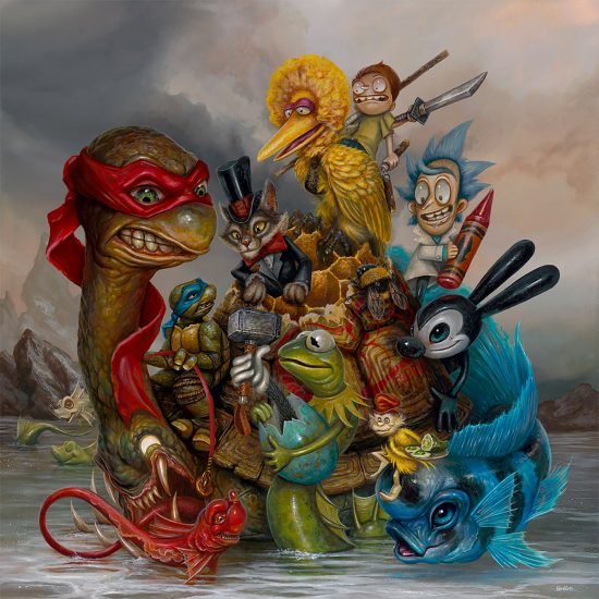 Surreal Acrylic Paintings by Greg Simkins | Daily design inspiration ...