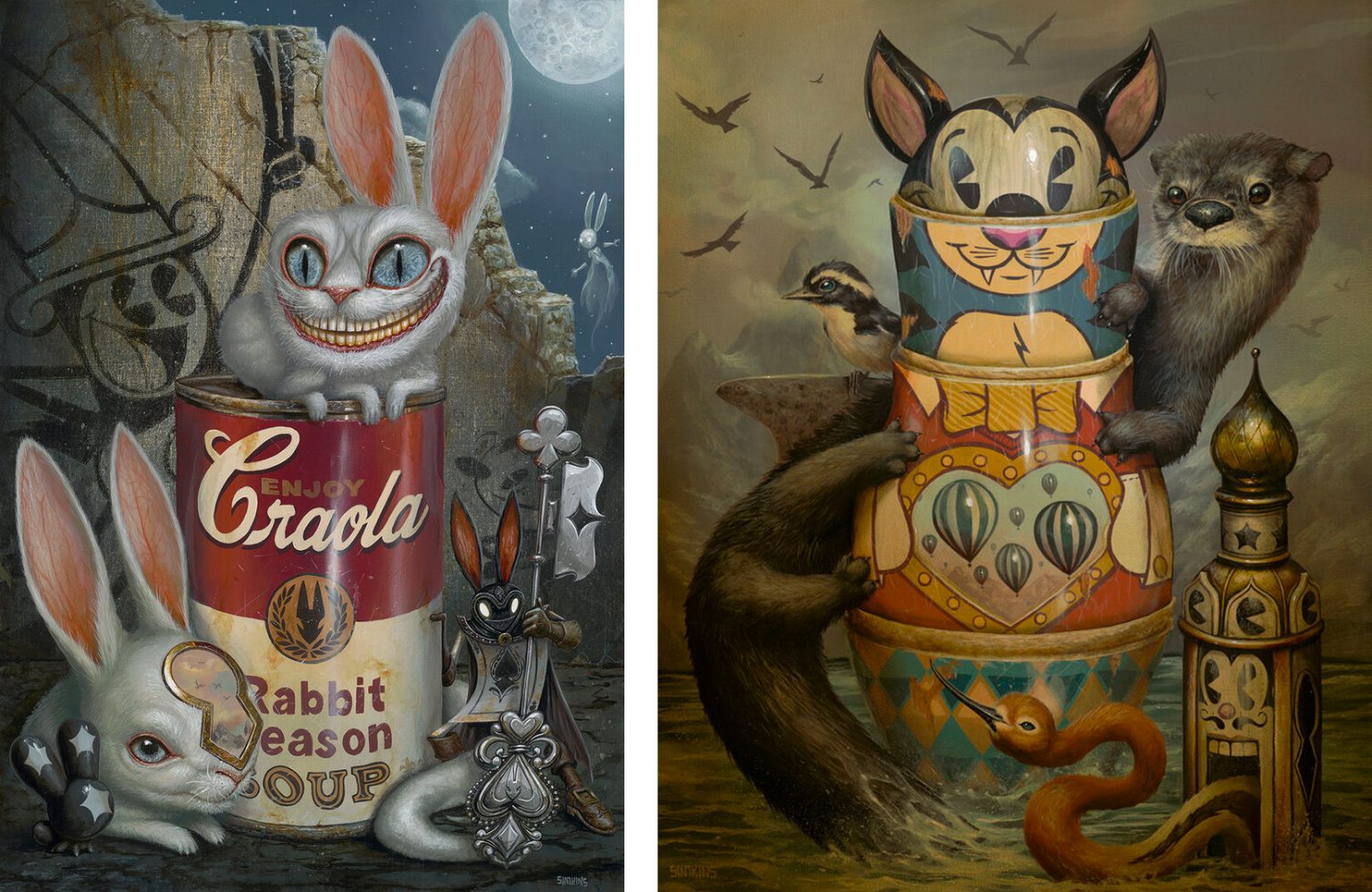 Surreal Acrylic Paintings by Greg Simkins | Daily design inspiration ...