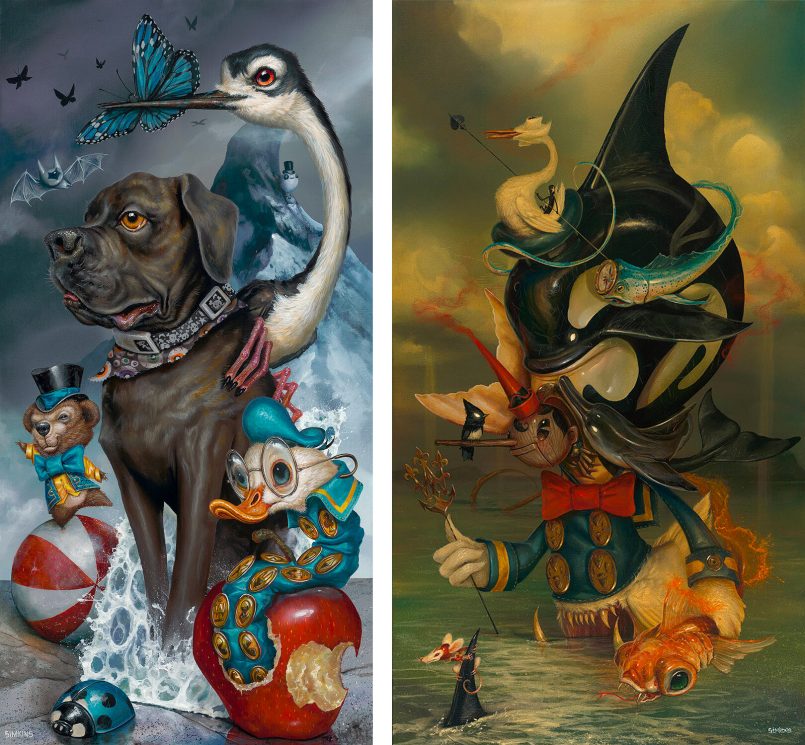 Surreal Acrylic Paintings by Greg Simkins | Daily design inspiration ...