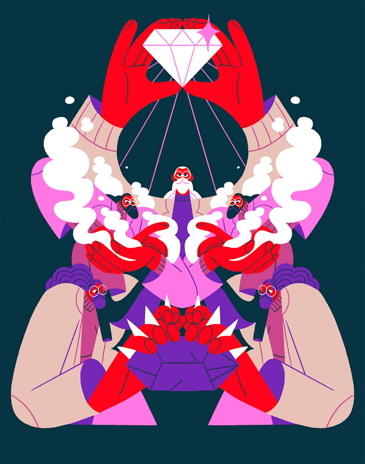 Illustrations by Rafael Mayani | Daily design inspiration for creatives ...