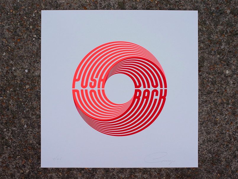 Typographic Art by Gary Stranger | Daily design inspiration for ...