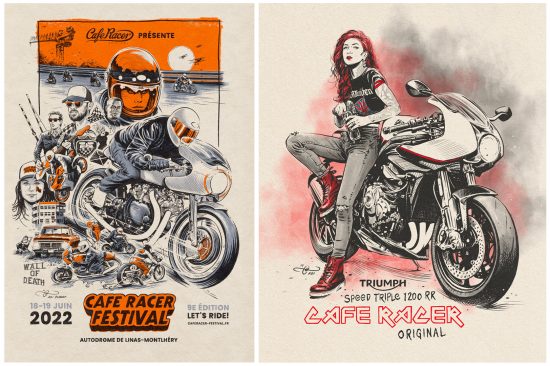 Old School Racing Posters & Illustrations by Adi Gilbert | Daily design ...