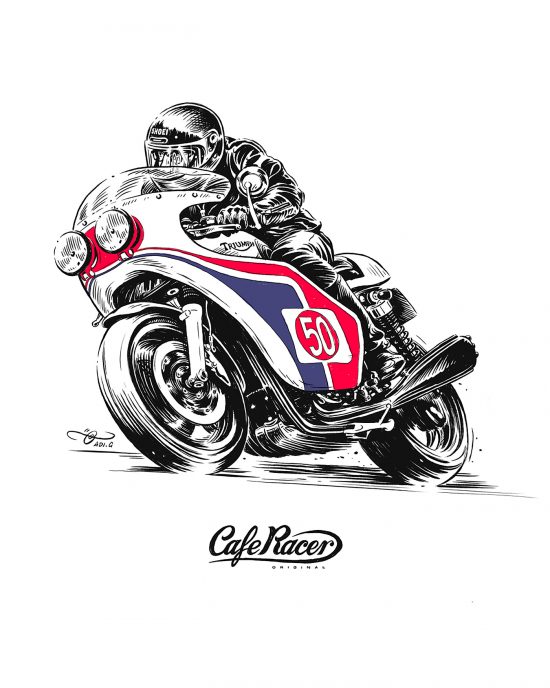 Old School Racing Posters & Illustrations by Adi Gilbert | Daily design ...