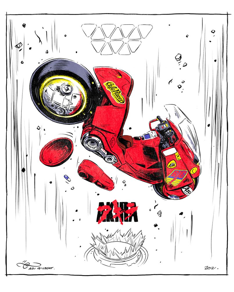 Old School Racing Posters & Illustrations by Adi Gilbert | Daily design ...