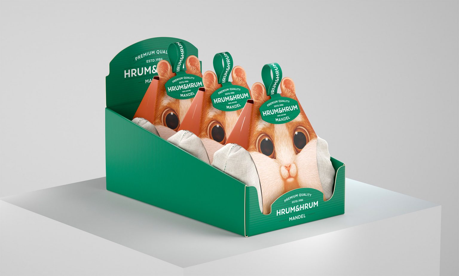 Hrum&Hrum Nuts Packaging by Bolimond & Vareyko | Daily design ...