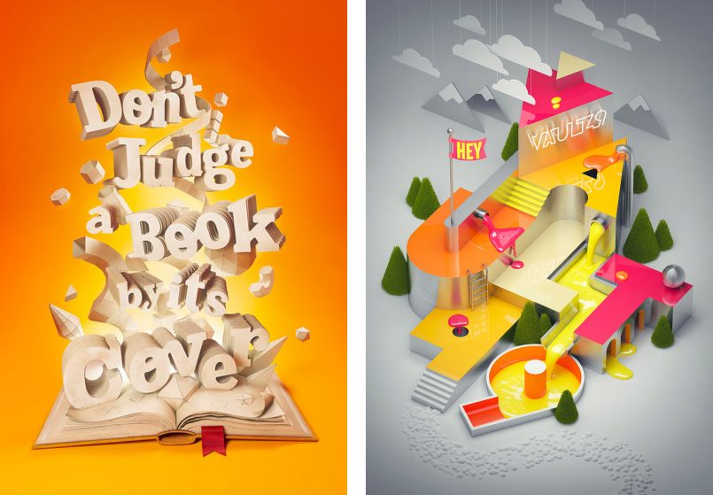 Creative Typography by David Mcleod | Daily design inspiration for ...