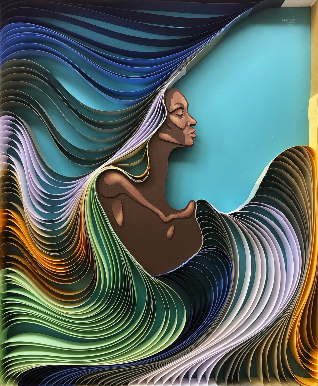 Amazing Layered Artworks by Ale Rambar | Daily design inspiration for ...