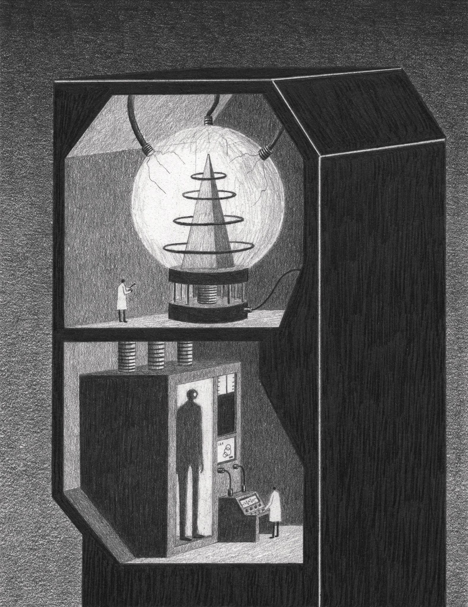 Re-Engineering Humanity: Drawings by James Lipnickas | Daily design ...