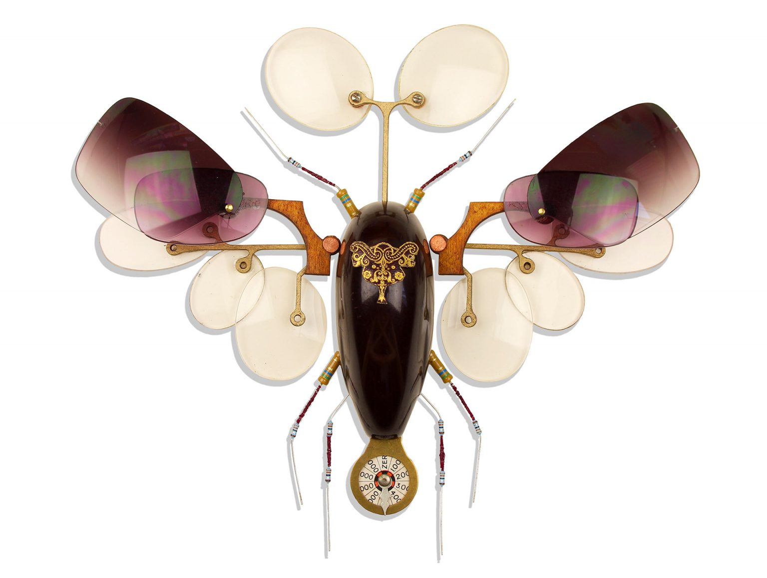 Litter Bugs: Found Object Artworks by Mark Oliver | Daily design ...