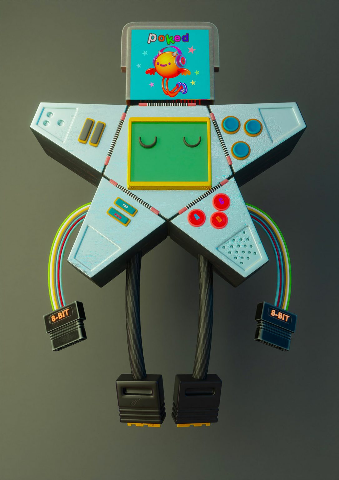 Pet Bots: Cute Series by Pokedstudio | Daily design inspiration for ...