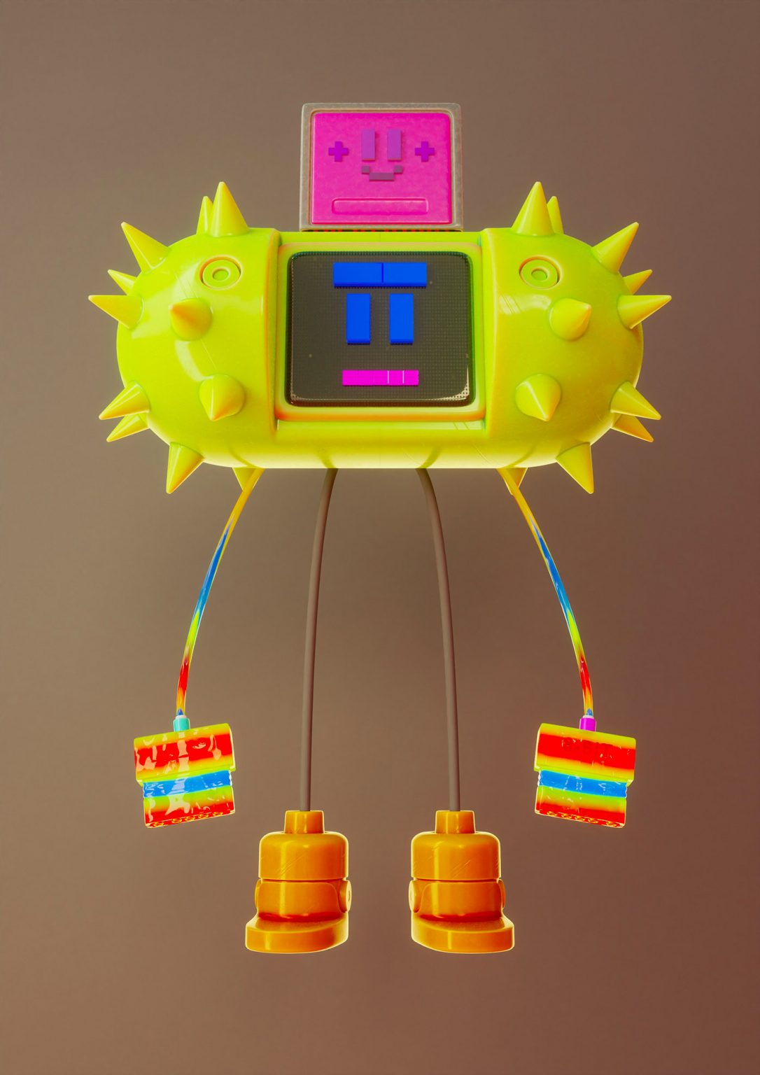 Pet Bots: Cute Series by Pokedstudio | Daily design inspiration for ...