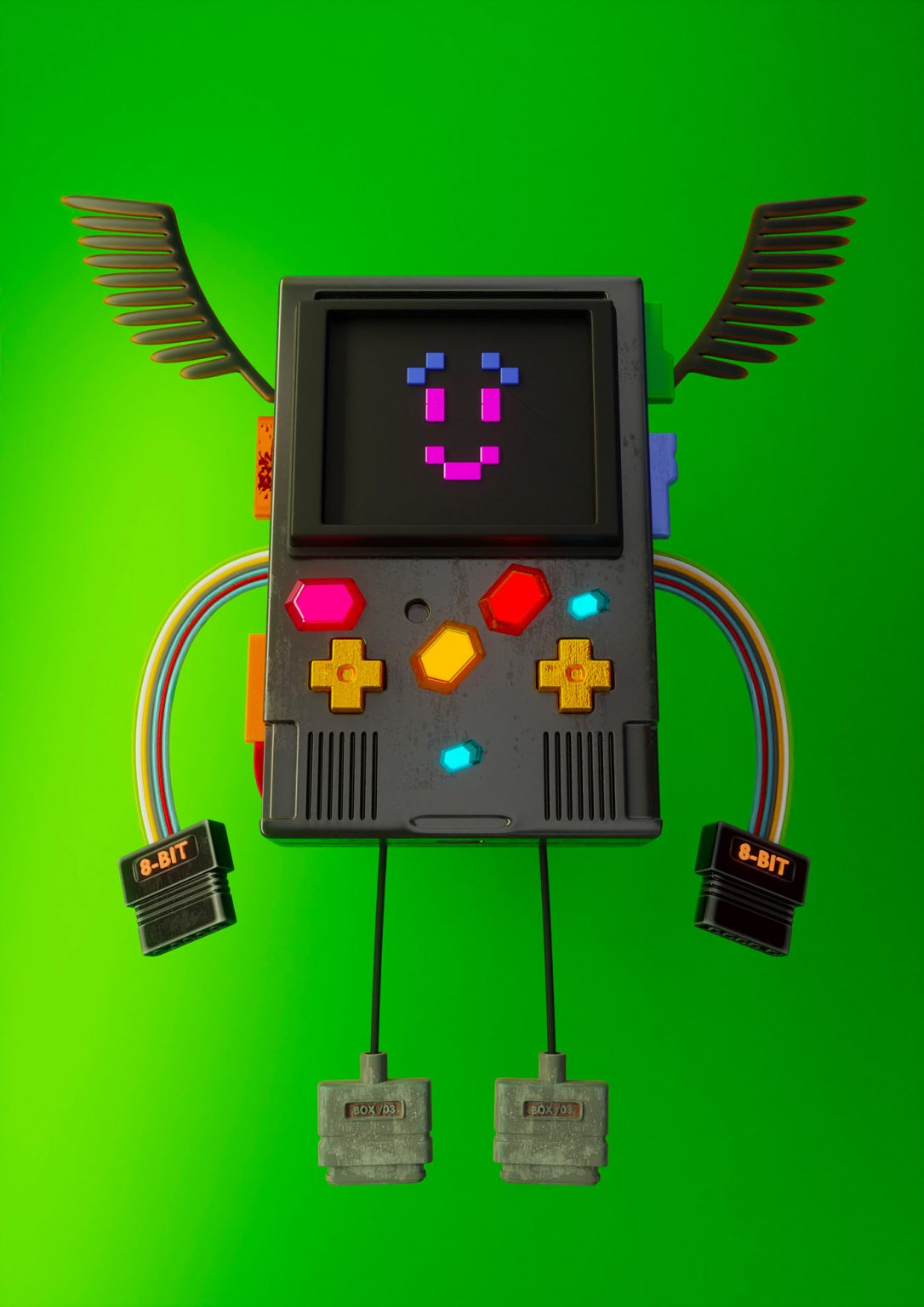Pet Bots: Cute Series by Pokedstudio | Daily design inspiration for ...