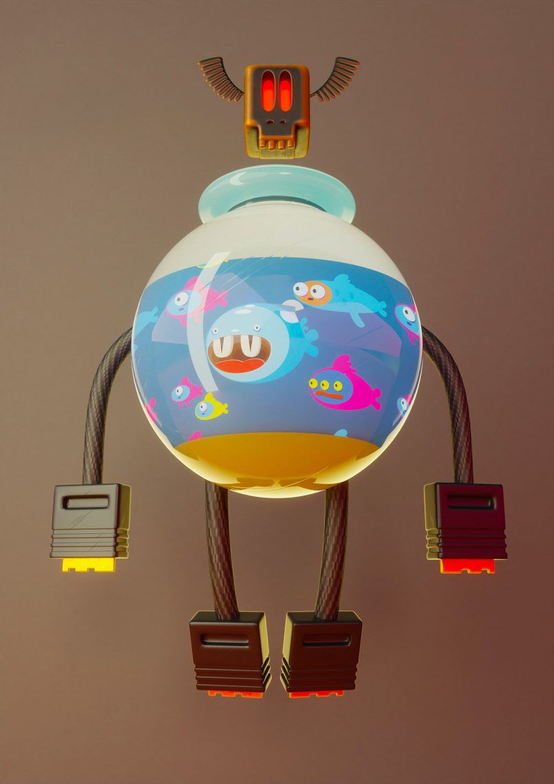 Pet Bots: Cute Series by Pokedstudio | Daily design inspiration for ...