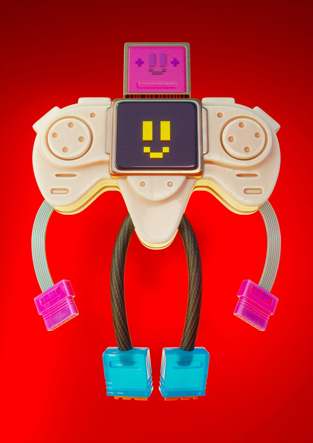Pet Bots: Cute Series by Pokedstudio | Daily design inspiration for ...
