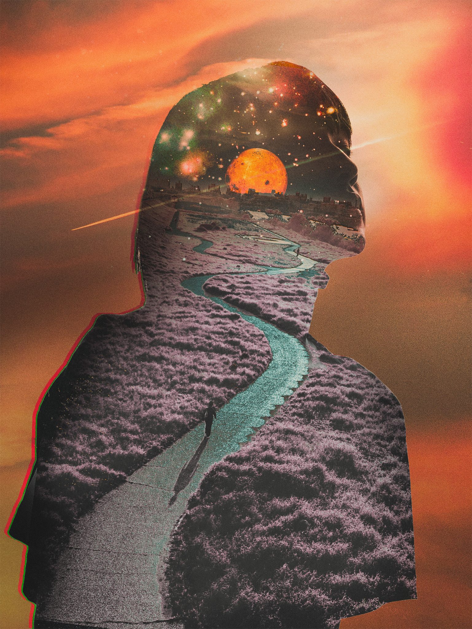 New Past: Double Exposure Series by Omi Kim | Daily design inspiration ...