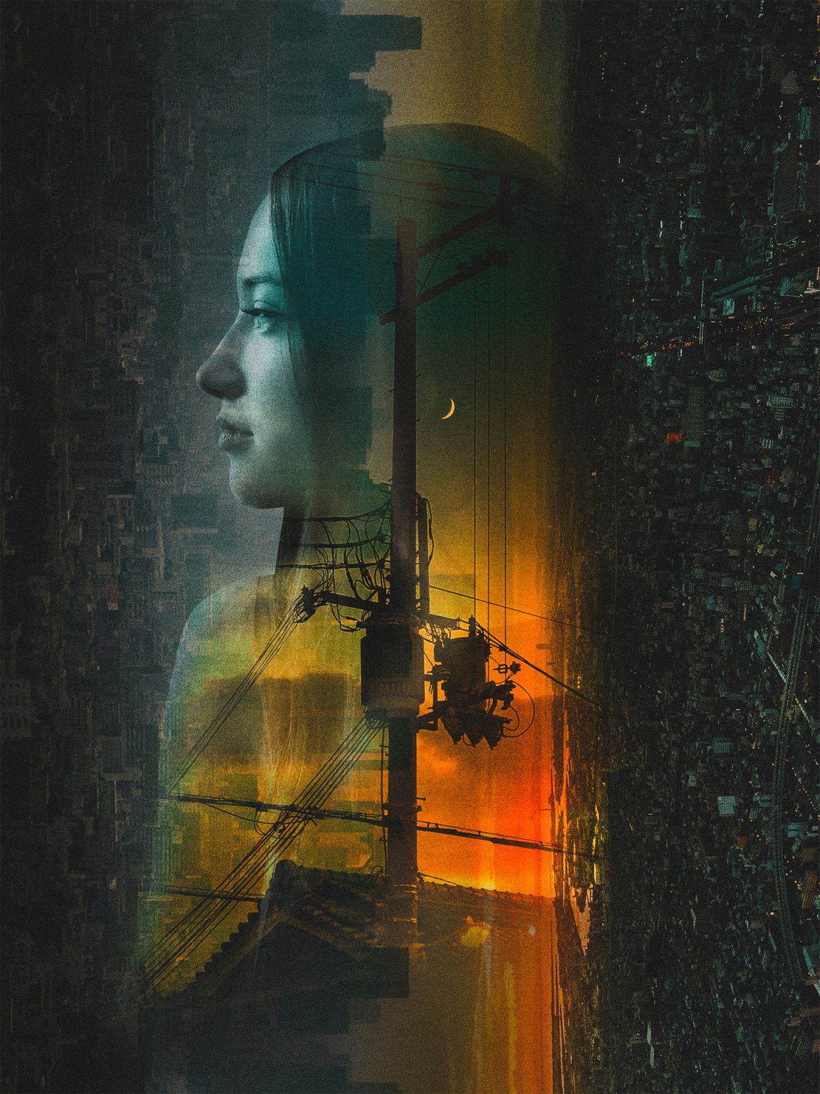 New Past: Double Exposure Series by Omi Kim | Daily design inspiration ...