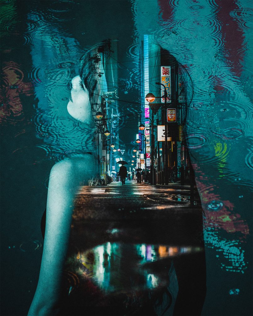 New Past: Double Exposure Series by Omi Kim | Daily design inspiration ...