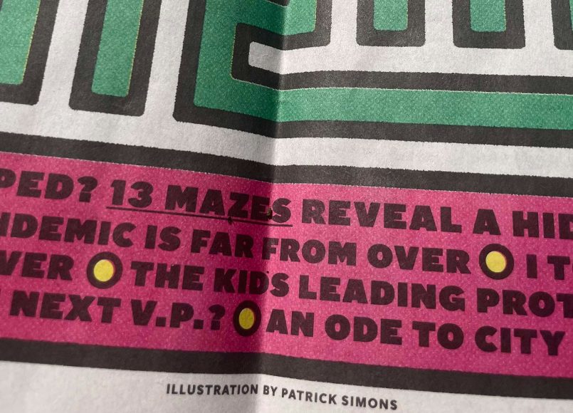 Typemazes: Clever Creations by Pat Simons | Daily design inspiration ...