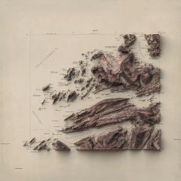 Three-Dimensional Maps by Viz Art | Daily design inspiration for ...