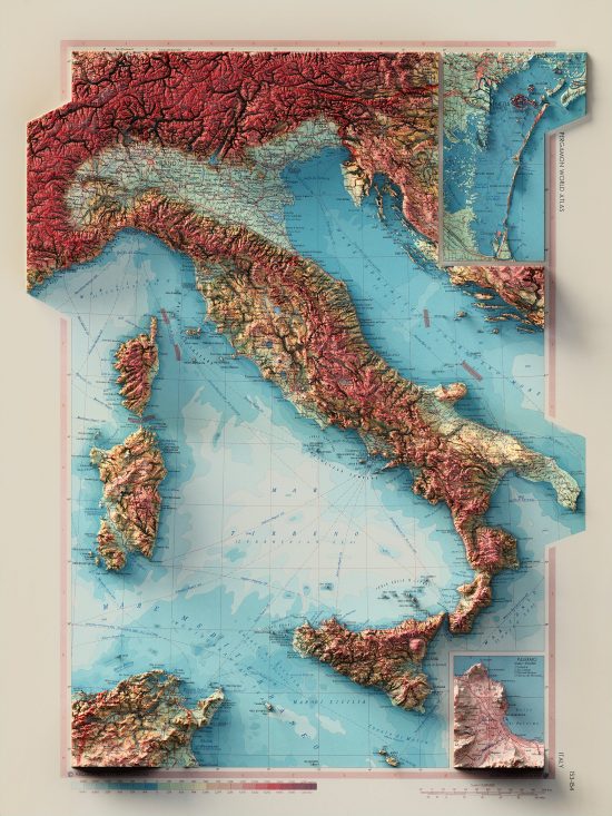 Three-Dimensional Maps by Viz Art | Daily design inspiration for ...