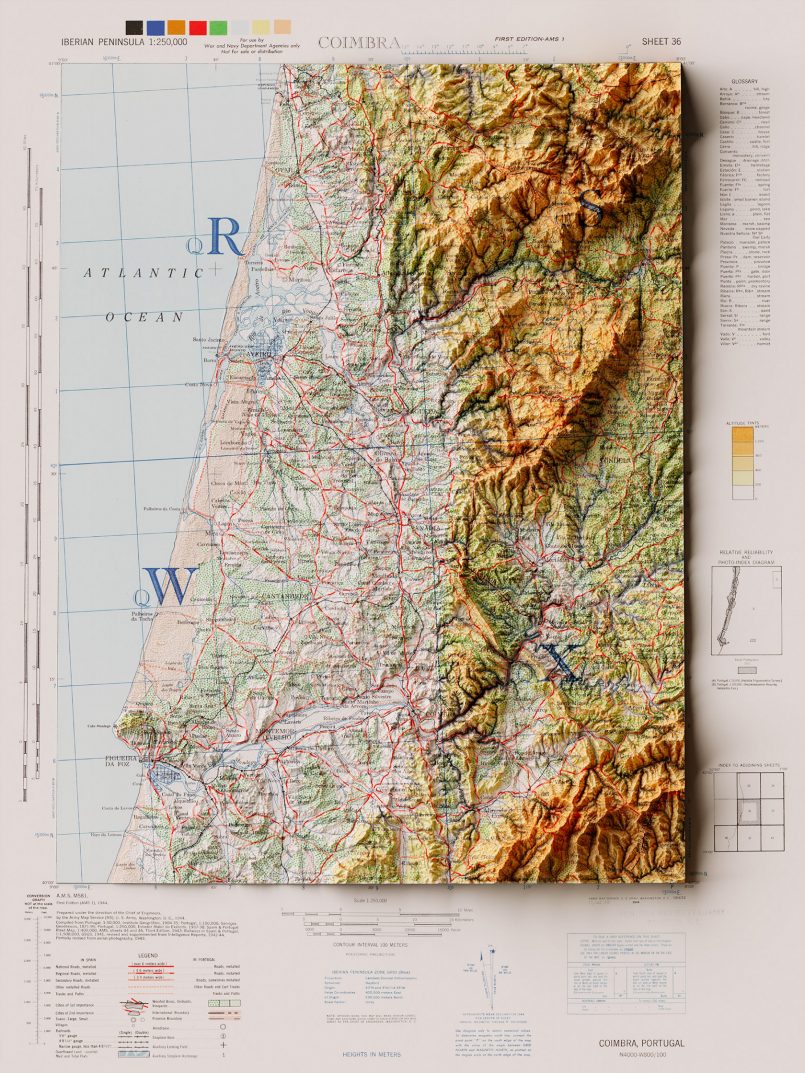 Three-Dimensional Maps by Viz Art | Daily design inspiration for ...
