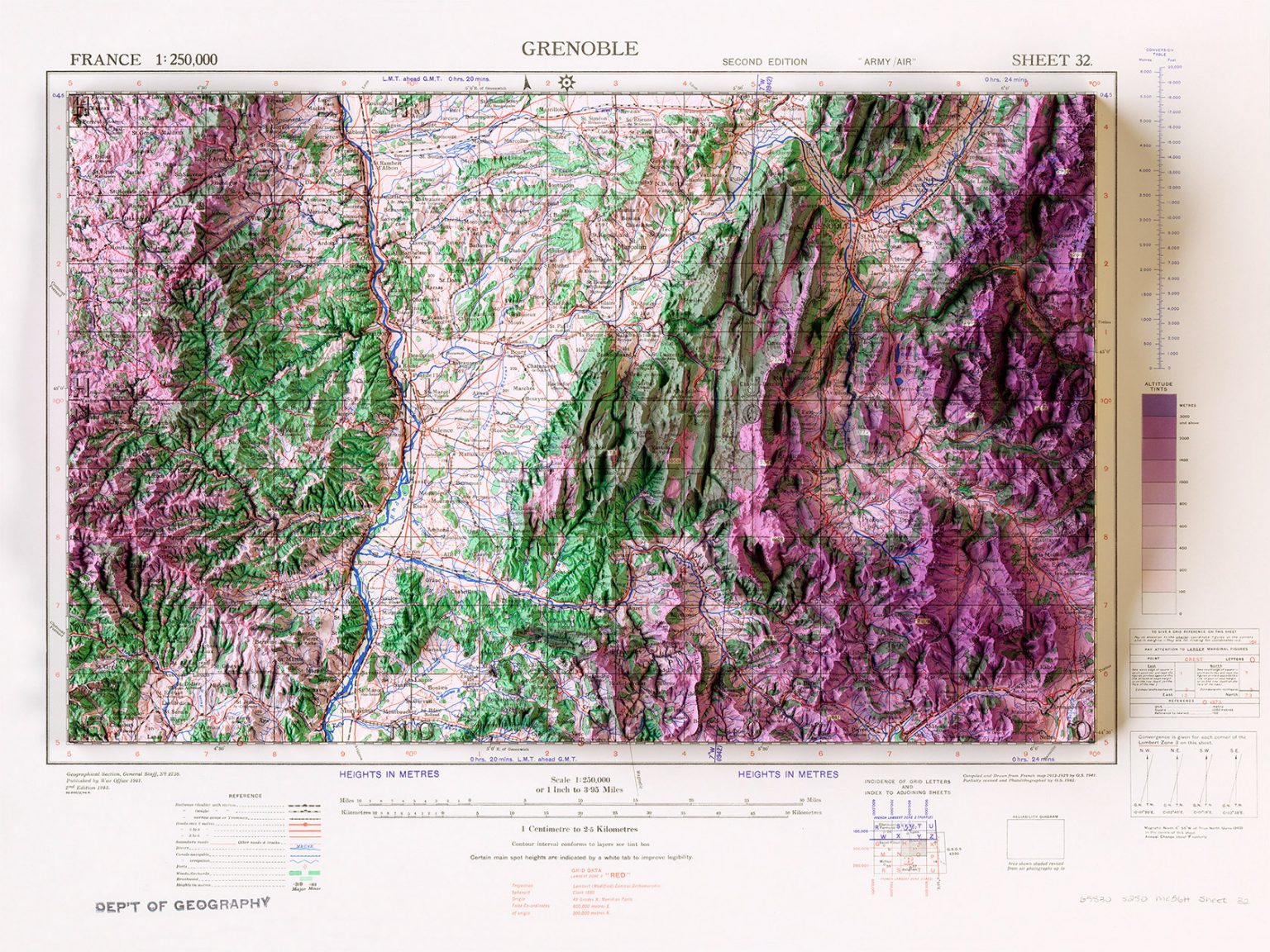Three-Dimensional Maps by Viz Art | Daily design inspiration for ...