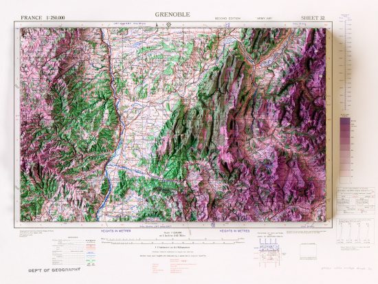 Three-Dimensional Maps by Viz Art | Daily design inspiration for ...