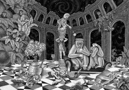 Surreal Pointillist Drawings by Dima Kashtalyan | Daily design ...