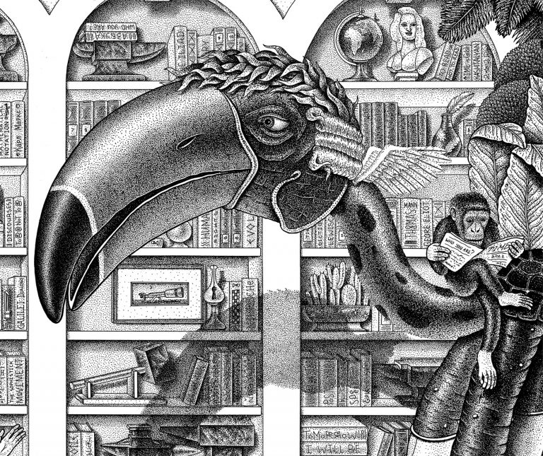 Surreal Pointillist Drawings by Dima Kashtalyan | Daily design ...