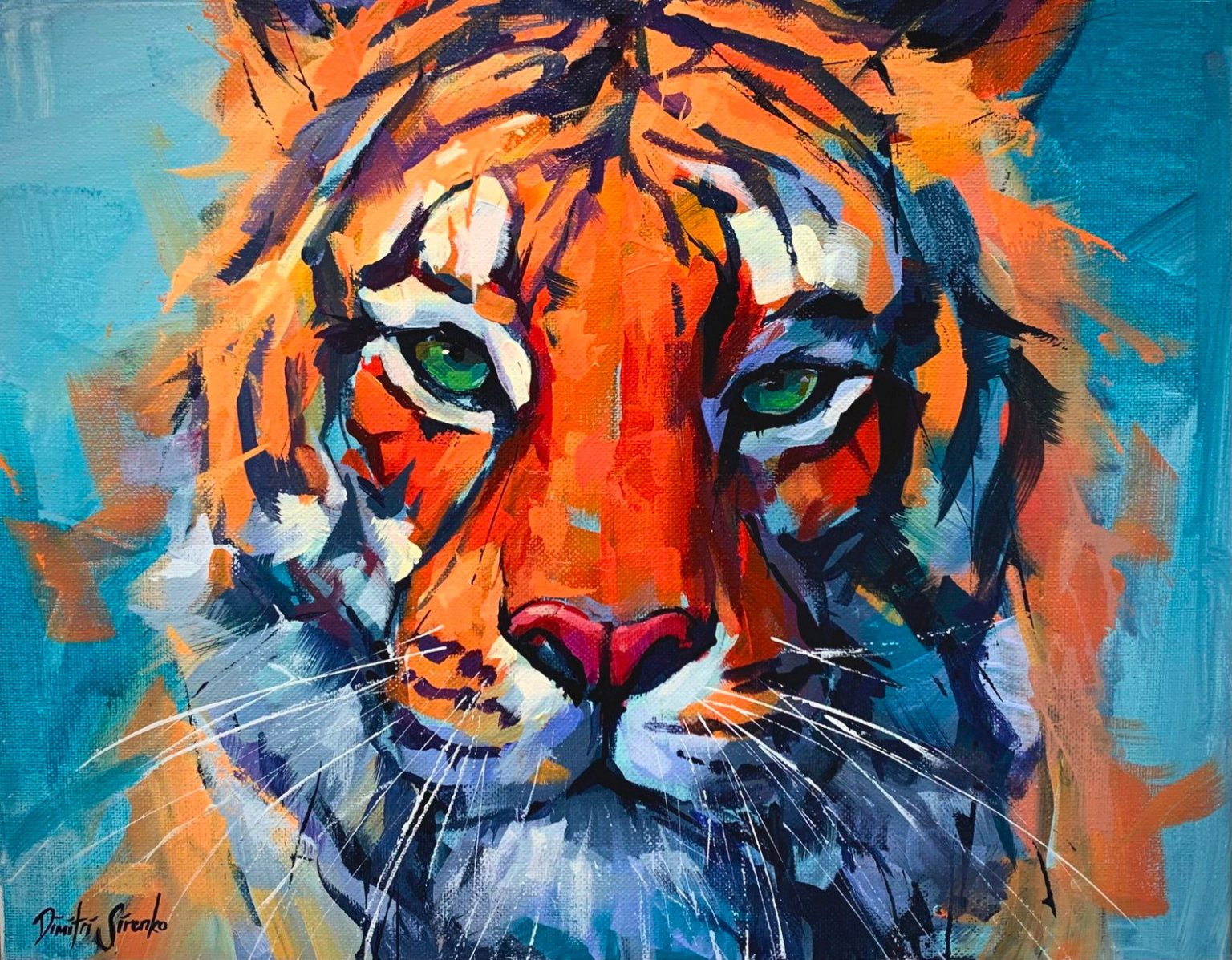 Striking Wildlife Paintings by Dimitri Sirenko | Daily design ...