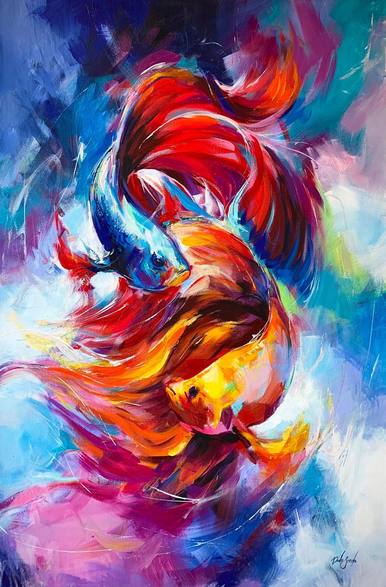 Striking Wildlife Paintings by Dimitri Sirenko | Daily design ...