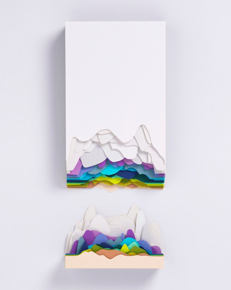 Layered Paper Artworks by Maud Vantours | Daily design inspiration for ...