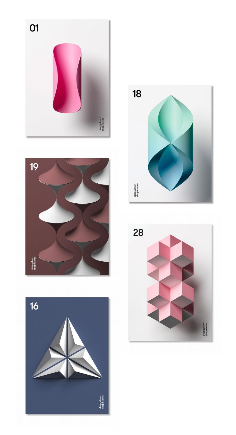 Deepshape: Poster Collection by Nertil Muhaxhiri | Daily design inspiration for creatives ...