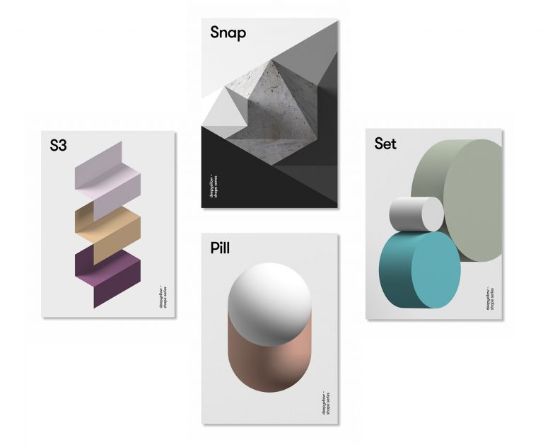 Deepshape: Poster Collection by Nertil Muhaxhiri | Daily design inspiration for creatives ...