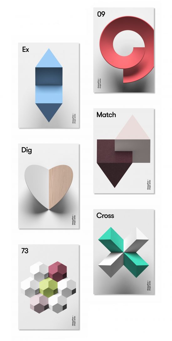 Deepshape: Poster Collection by Nertil Muhaxhiri | Daily design inspiration for creatives ...