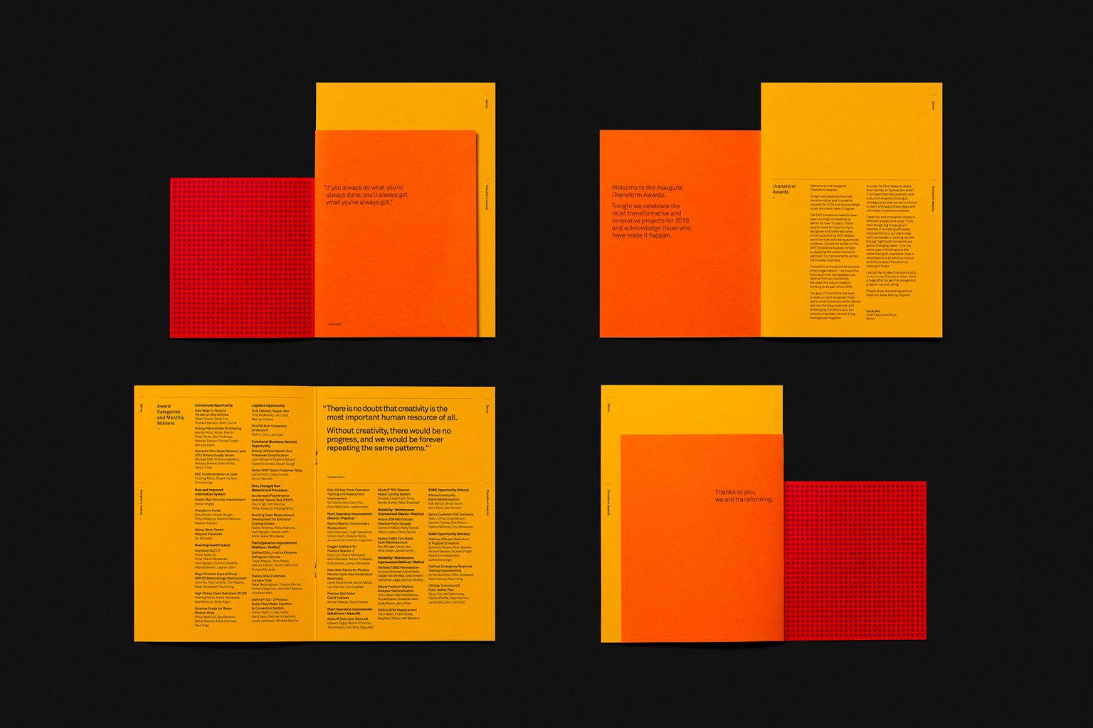 Qenos iTransform Branding by Pop & Pac | Daily design inspiration for ...