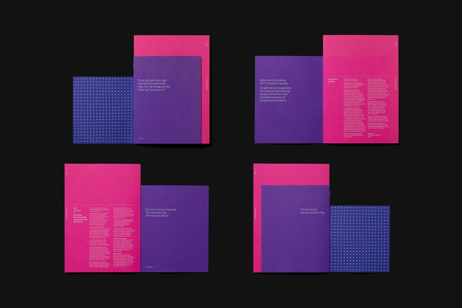 Qenos iTransform Branding by Pop & Pac | Daily design inspiration for ...